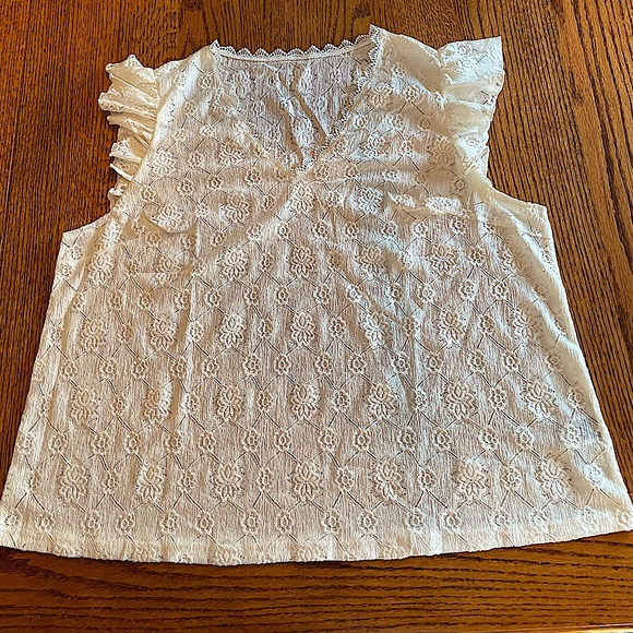 SHEIN | Tops | Nwtshein 4x Curve Plus Beautiful Lace Vneck | Poshmark